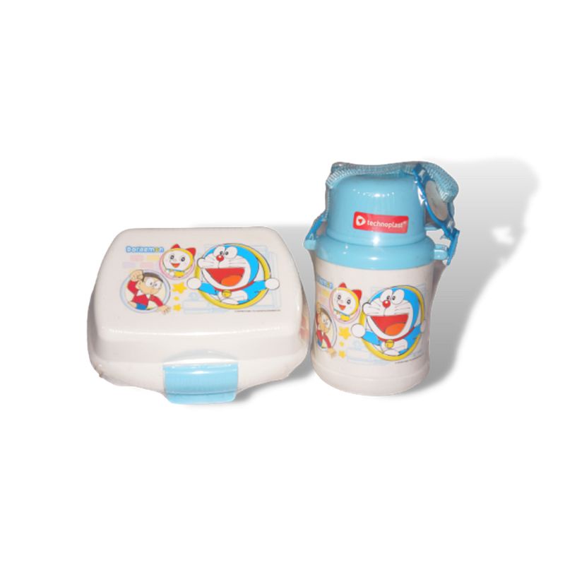 Jual Tempat Makan & Botol Minum Doraemon / Lunch Box (Original) (baru ...