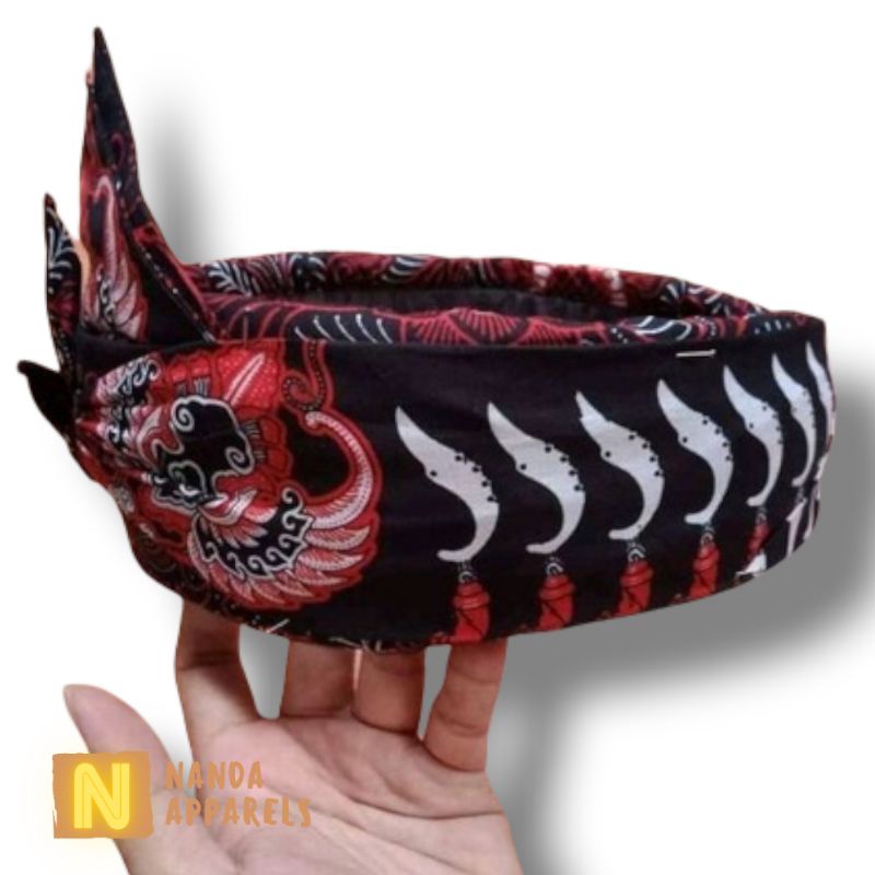 Jual iket makutawangsa praktis permanen siap pakai medium quality motif ...