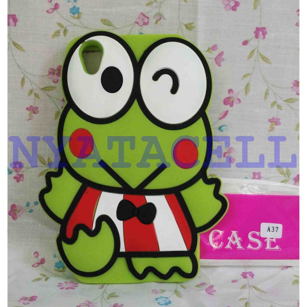 Jual Case 4D Keroppi Oppo Neo 9 A37/Karakter/Silikon/3d/Frog/Rubber ...