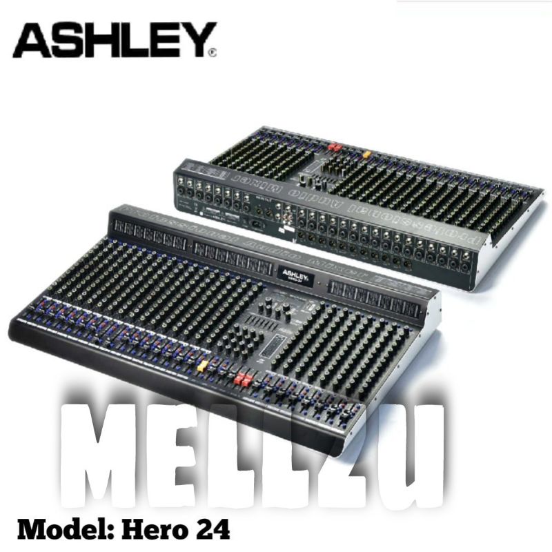 Jual Mixer Ashley Hero 24 Channel Original Multi Effect 199dsp | Shopee Indonesia