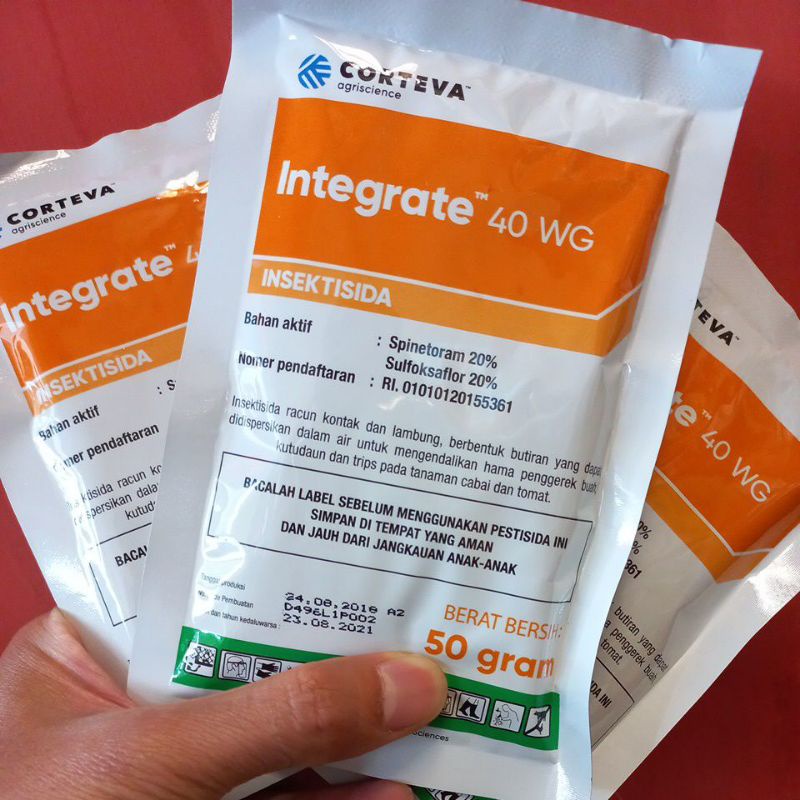 Jual Integrate 40WG 50gr Insektisida Segala Macam Hama Ulat Dan Kutu ...