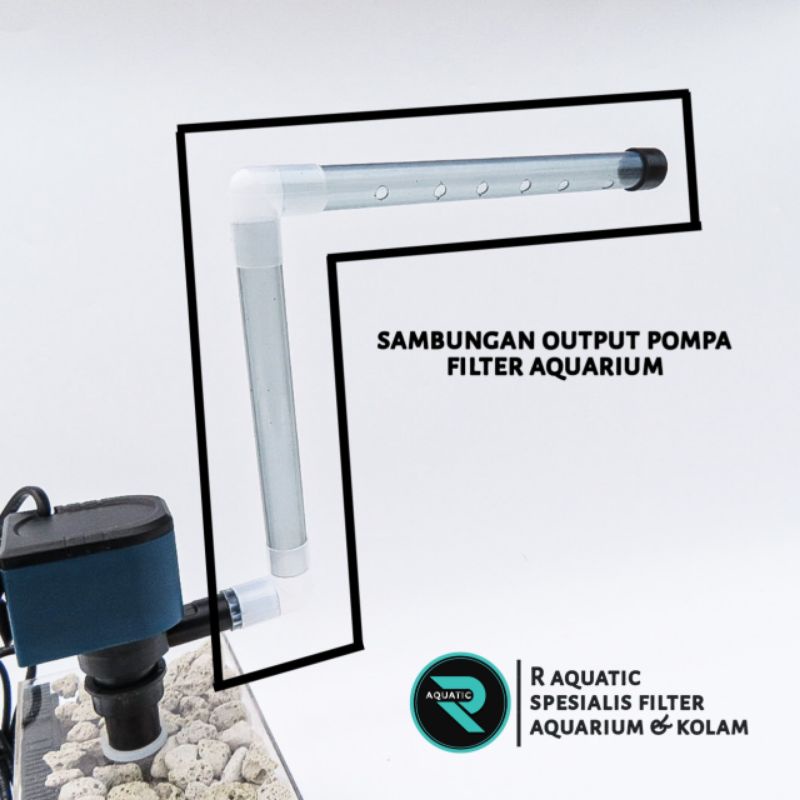 Jual pipa output pompa filter aquarium aquascape | Shopee Indonesia