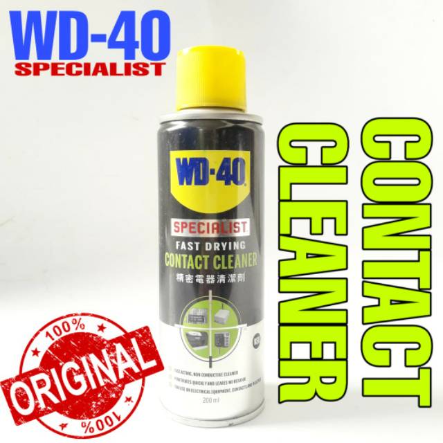 Jual WD 40 Contact Cleaner Elektronik 200ml | Shopee Indonesia