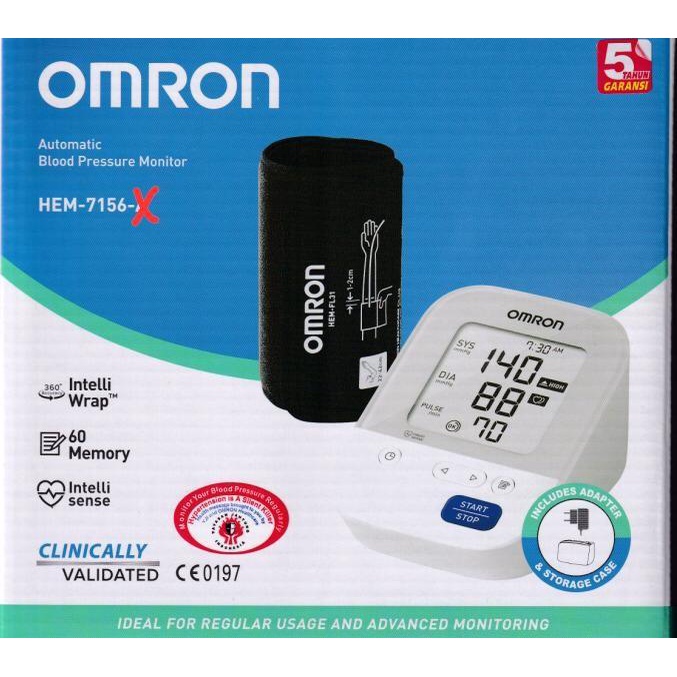 Jual Diagn | Omron Tensi Meter Digital Hem-7156-A (Adaptor) | Shopee ...