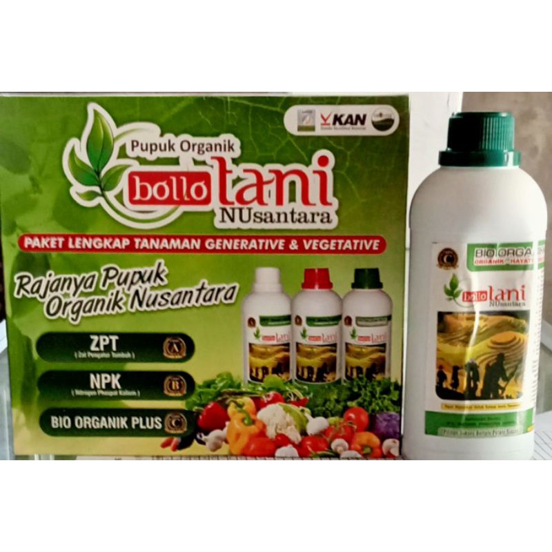 Jual Pupuk Bolo Tani "Bio Organik plus", 500 ml | Shopee Indonesia