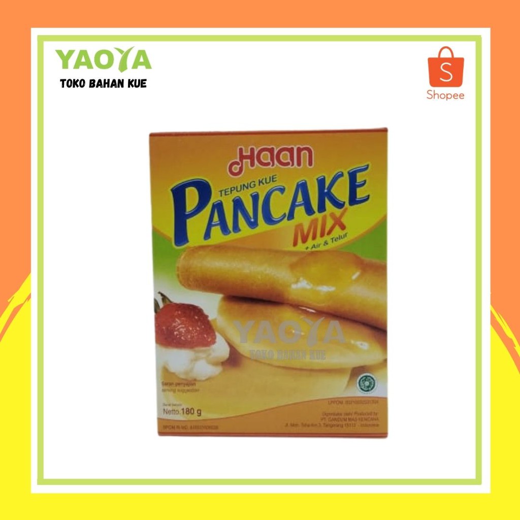 Jual HAAN CAKE MIX PANCAKE 180G | Shopee Indonesia