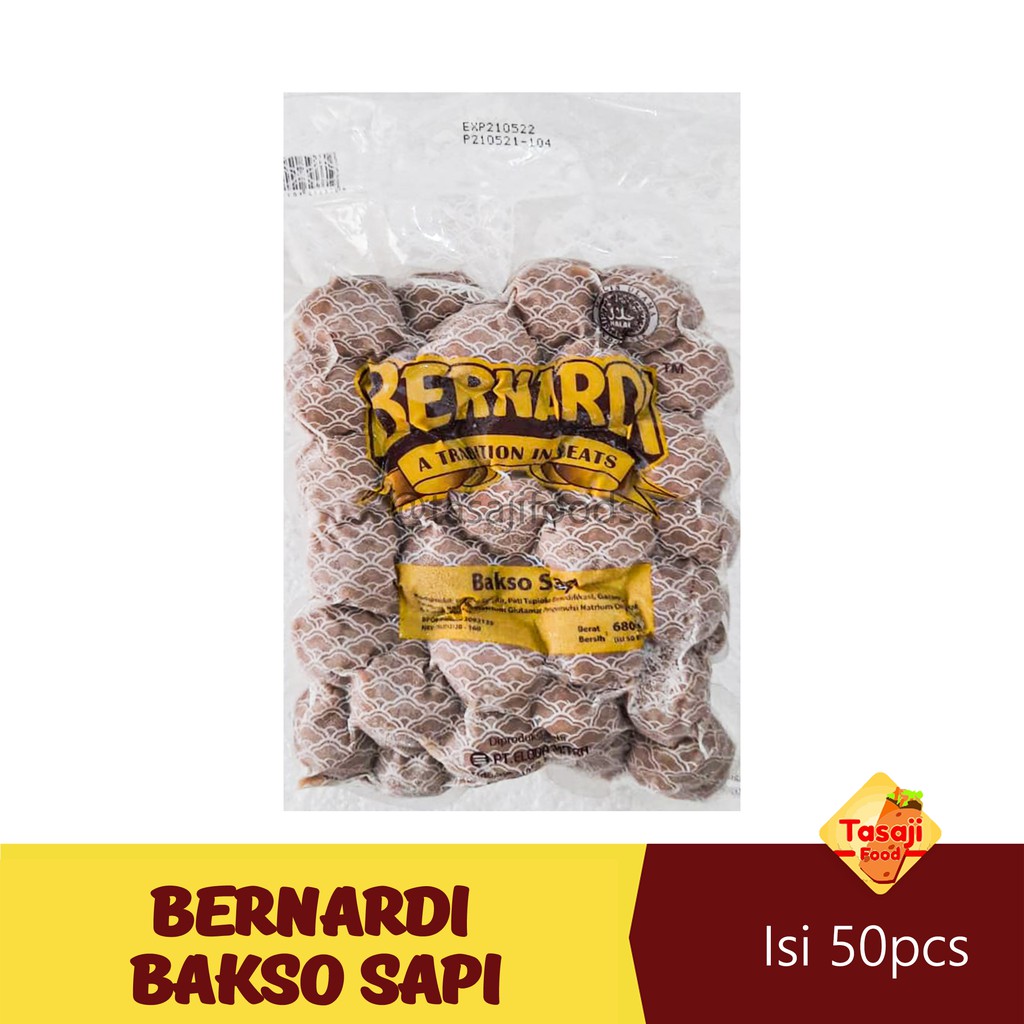 Jual Bernardi Bakso Sapi Isi 50 Pcs BESAR | Shopee Indonesia