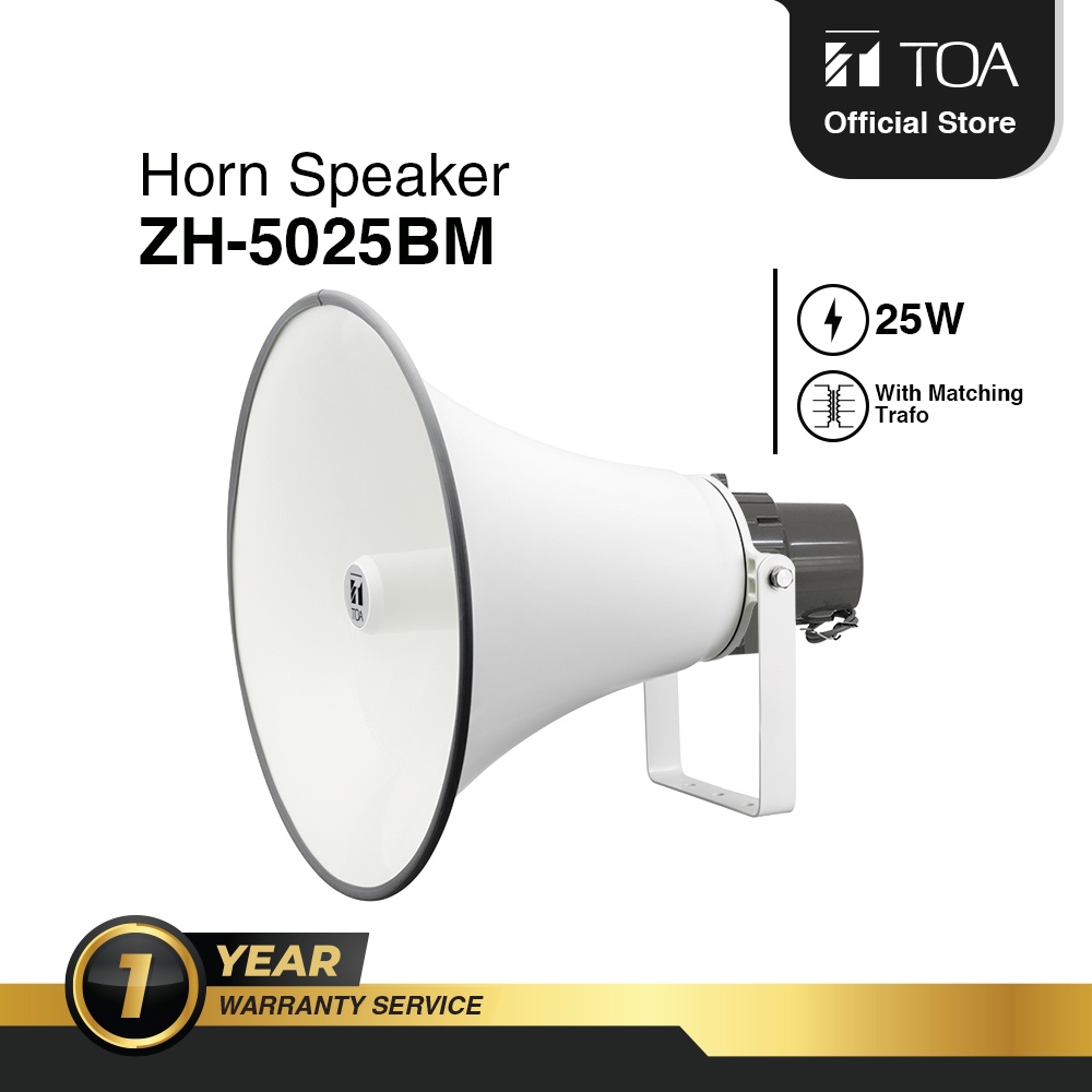 Jual TOA ZH-5025BM Horn Speaker 25 W With Matching | Shopee Indonesia