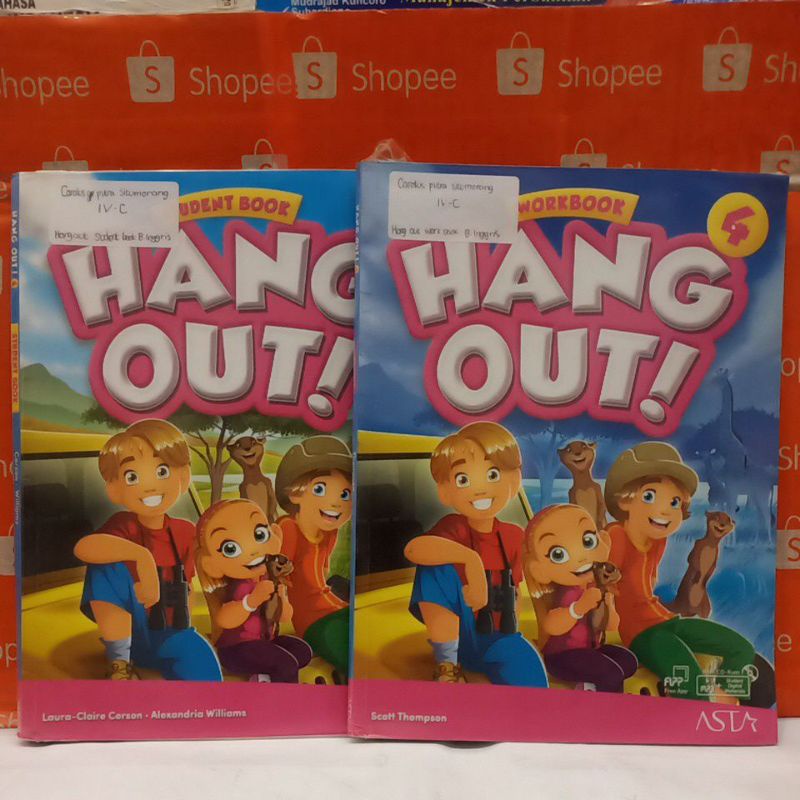 Jual HANG OUT! student book+ workbook 4 | Shopee Indonesia