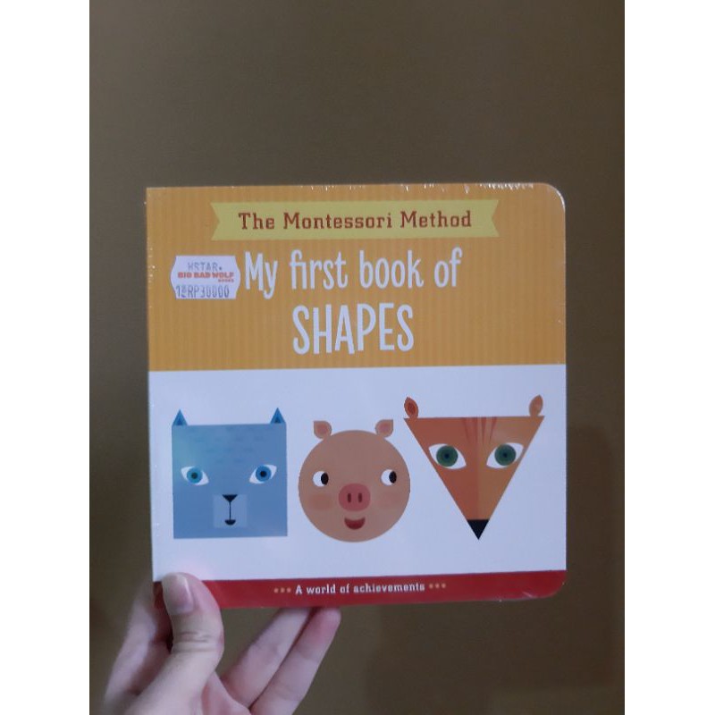 Jual Buku Anak - My First book of SHAPES (The Montessori Method ...