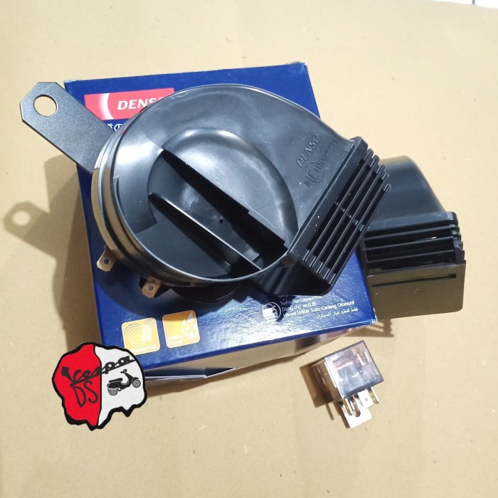Jual Klakson Denso Waterproof + Relay Universal Vespa Sprint Prima GTS ...