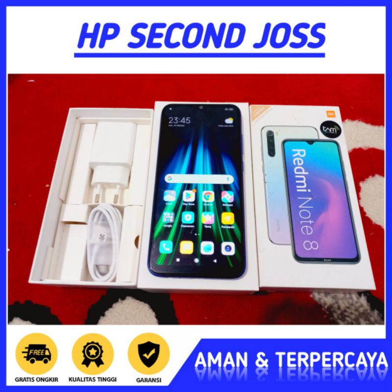 Jual Redmi Note 8 Ram 6/128 GB Second Bergaransi | Shopee Indonesia