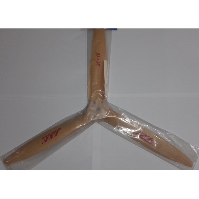 Jual JXF Propeller 21x10 3Blade Wood Prop kayu RC Pesawat Engine ...