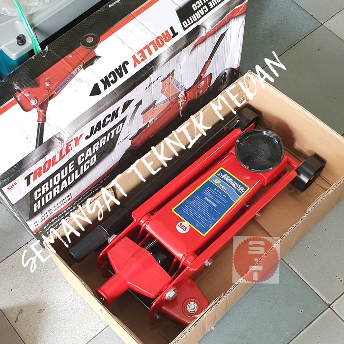 Jual DONGKRAK BUAYA MOBIL HYDRAULIC FLOOR JACK BUAYA BESAR 3 TON 3T 3 T ...