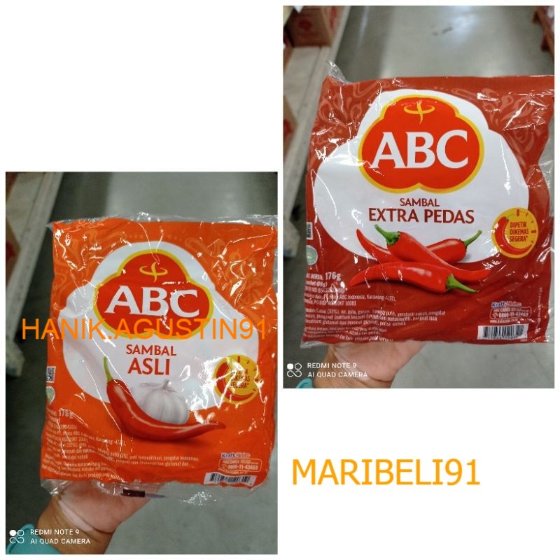 Jual Saus Sachet ABC Ekstra Pedas / ABC sambal asli (Isi 22 Sachet) maribeli91 | Shopee Indonesia