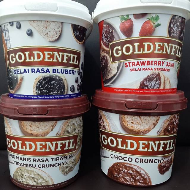 Jual Selai Goldenfill 1kg / Choco Crunchy / Selai | Shopee Indonesia