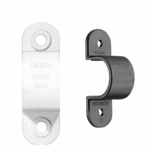 Jual CLAMP/ KLEM CONDUIT HITAM DAN PUTIH MERK BOSS | Shopee Indonesia