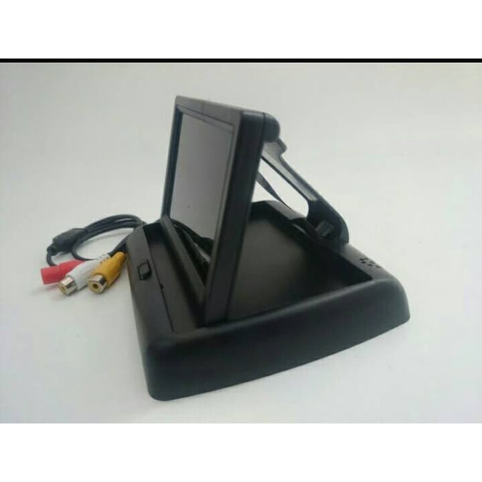 Jual Layar Monitor Mobil Rear View Parkir Mobil TFT LCD Model Lipat ...