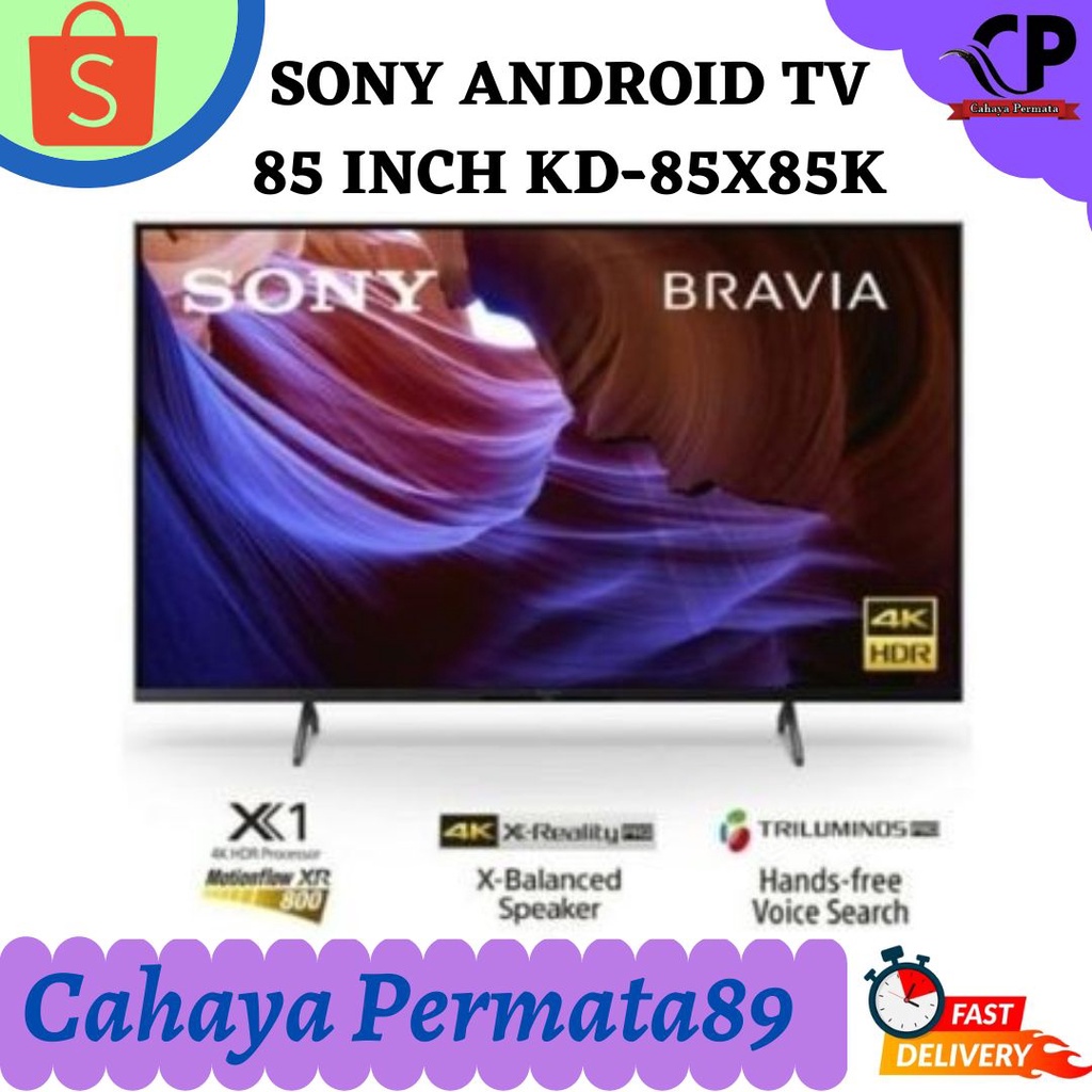 Jual SONY BRAVIA KD-85X85K 85 Inch ANDROID TV UHD 4K DOLBY ATMOS VISION | Shopee Indonesia