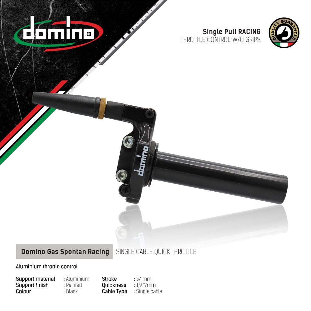 Jual Domino Italy Gas Spontan Racing One Cable Universal Original ...