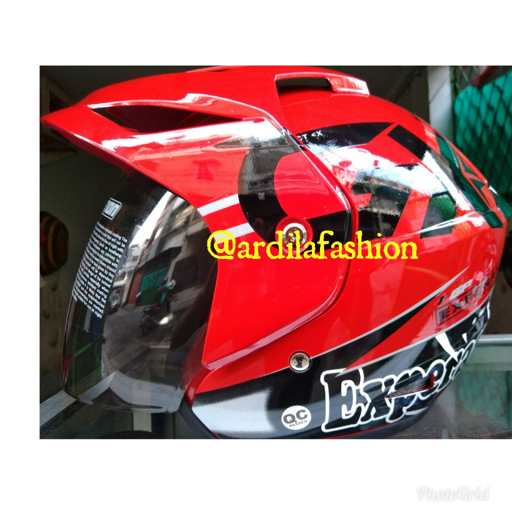 Jual HELM TAKIRA GX EXPERANZE RED/BLACK | Shopee Indonesia