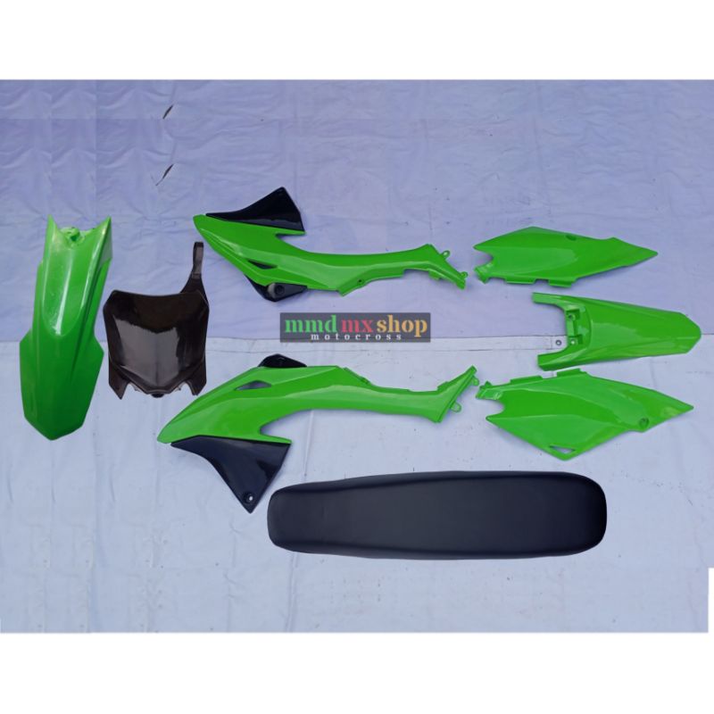 Jual Body set klx bf Plus Spakbor depan Papan nomor crf 150 l dan Jok ...