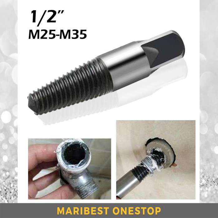 Jual Tab Balik 1/2" M25-M35 | Damaged Screw Extractor | Bolt Screw ...
