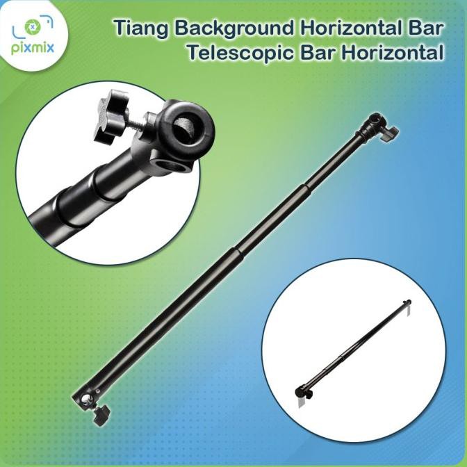 Jual Tiang Background Horizontal Bar | Telescopic Bar Horizontal | Shopee Indonesia
