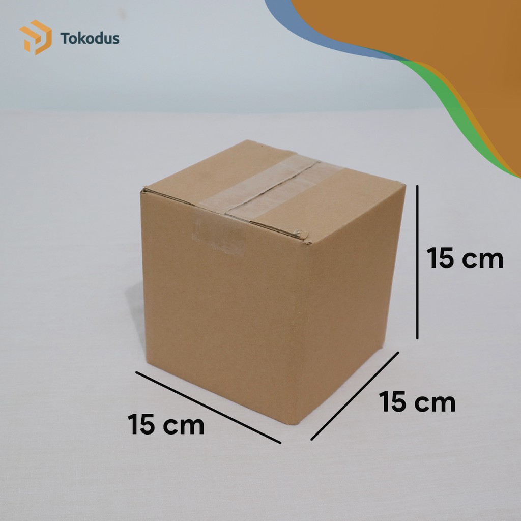 Jual Kardus Box Packing 15x15x15 Box Packing Polos Murah (Bisa Custom ...
