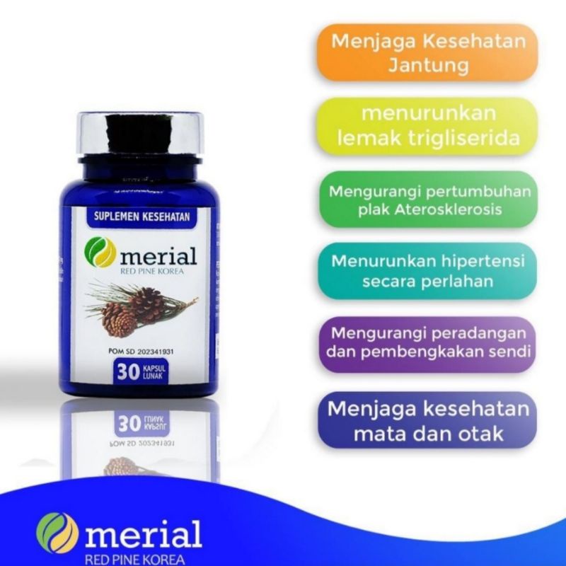 Jual OBAT PENYAKIT JANTUNG PEMBULUH DARAH MERIAL RED PINE KOREA ASLI ...