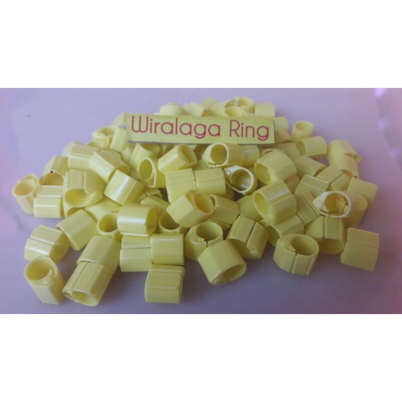Jual RING CLIP MERPATI WARNA KUNING | Shopee Indonesia