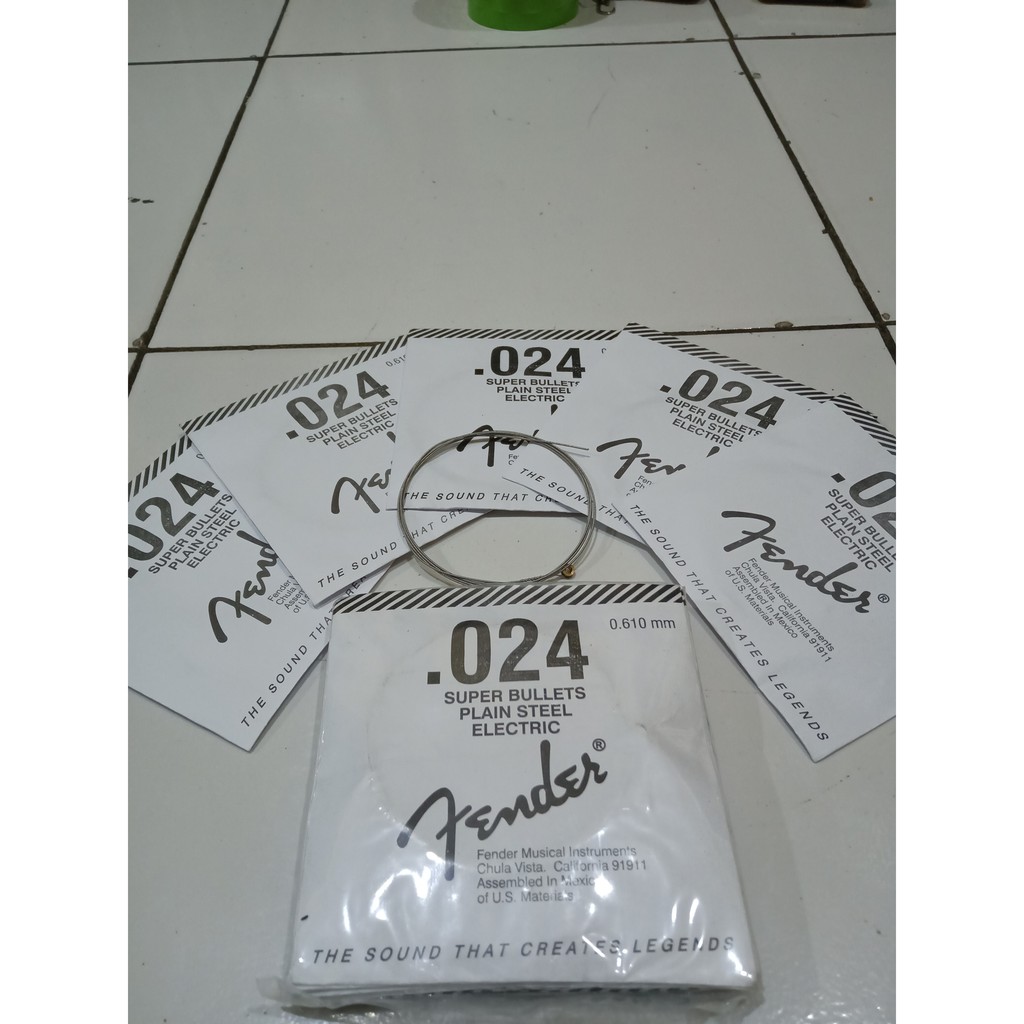 Jual Senar Gitar Elektrik Fender (satuan) | Shopee Indonesia