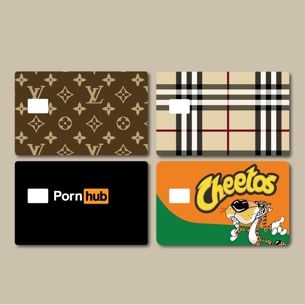 Jual Skin card stiker kartu flash debit card atm | Shopee Indonesia