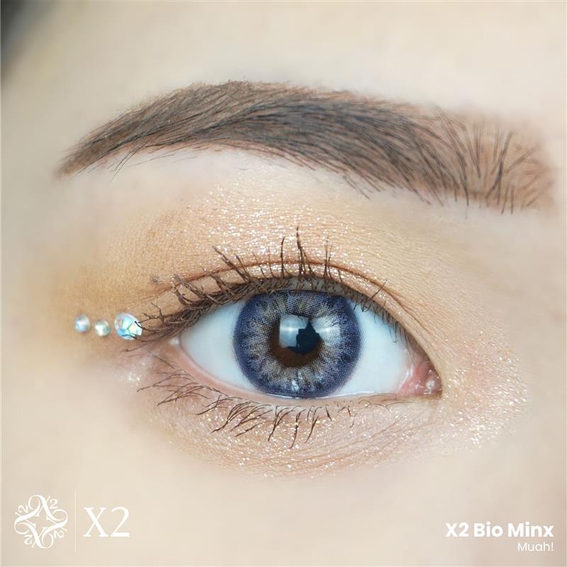 Jual Softlens X2 Bio Minx 14.5mm Minus dan Normal by Exoticon | Shopee ...