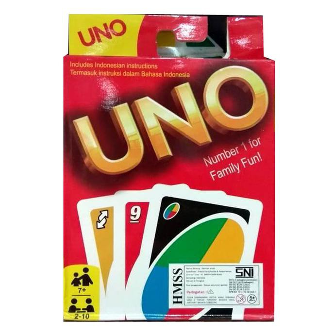 Jual Uno Cards Number 1 For Family Fun Kode 821 | Shopee Indonesia