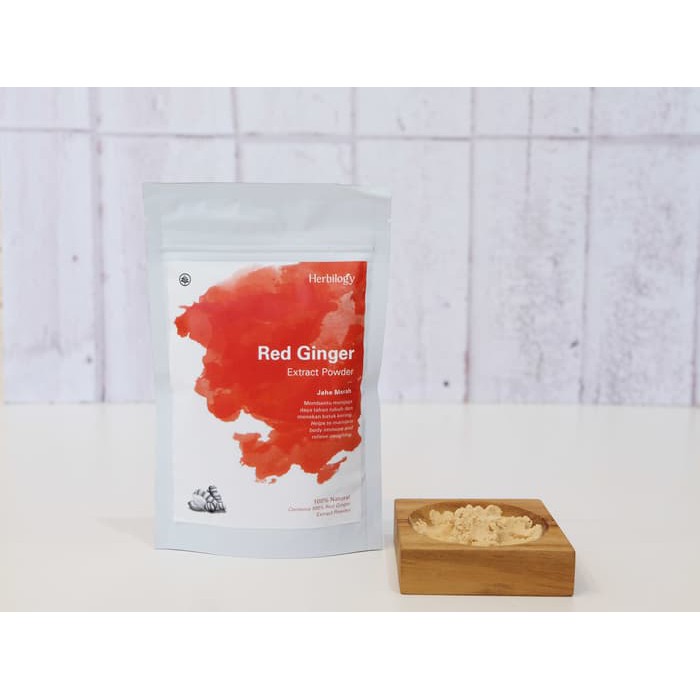 Jual Herbilogy Red Ginger Extract Powder/ Ekstrak Jahe Merah /Redakan ...