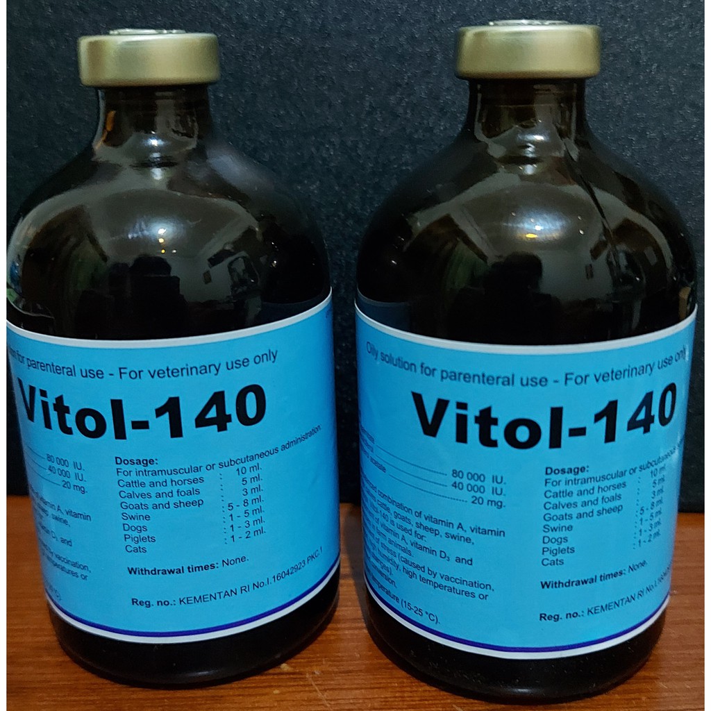 Jual VITOL 140 isi 100 ml - Vitamin ADE Perbaiki Kondisi dan ...
