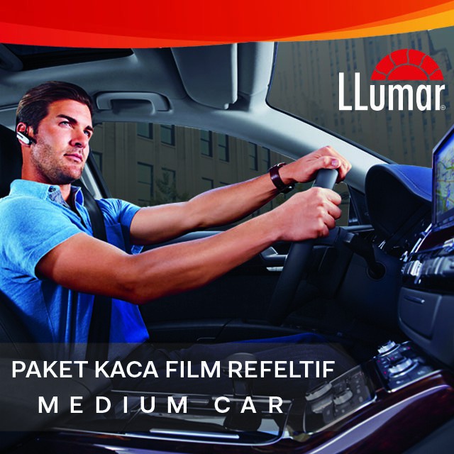 Jual LLumar Window Film - Paket Kaca Film LLumar REFLEKTIF (MEDIUM CAR ...