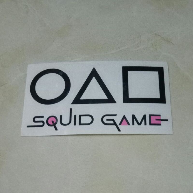 Jual cutting sticker Squid Game | Shopee Indonesia