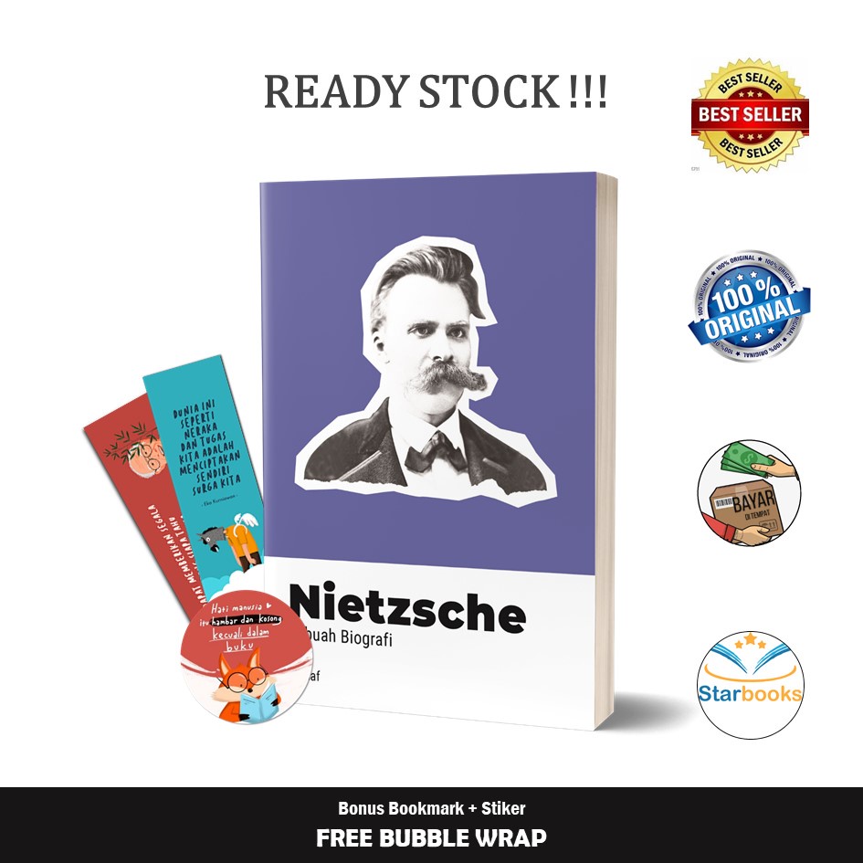 Jual Buku Nietzsche Sebuah Biografi - AHI | Shopee Indonesia