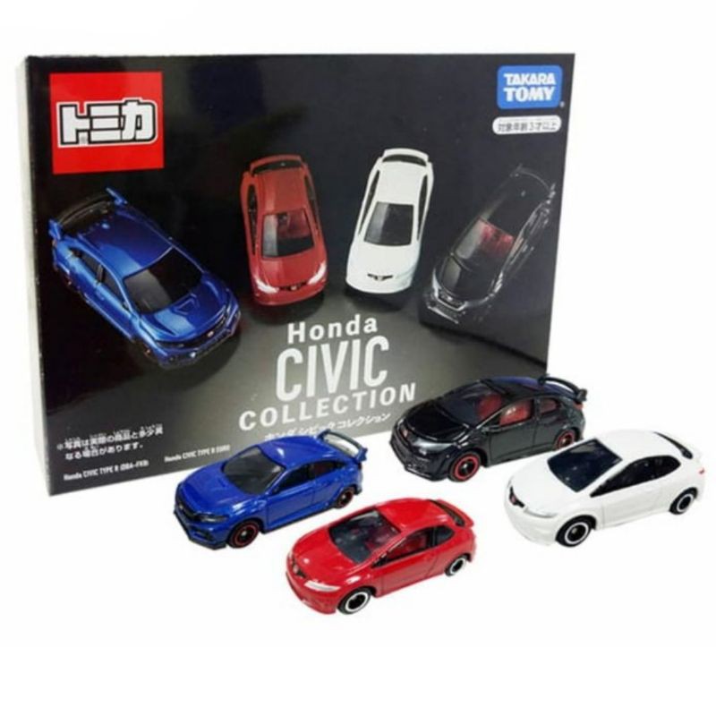 Jual Tomica Honda Civic Collection giftset ORI Takara Tomy Diecast ...