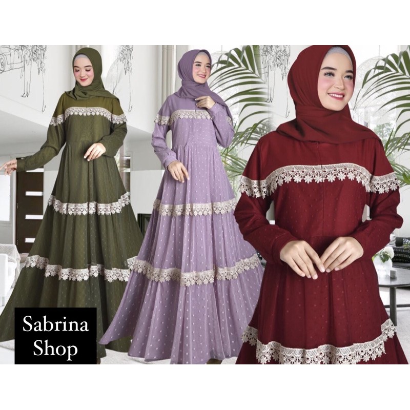 Jual SABRINA COLLECTION DRESS HITAM | Shopee Indonesia