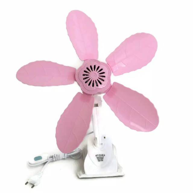 Jual Kipas angin jepit 3in1 5baling pink 29w Kyzuku bisa meja dan ...