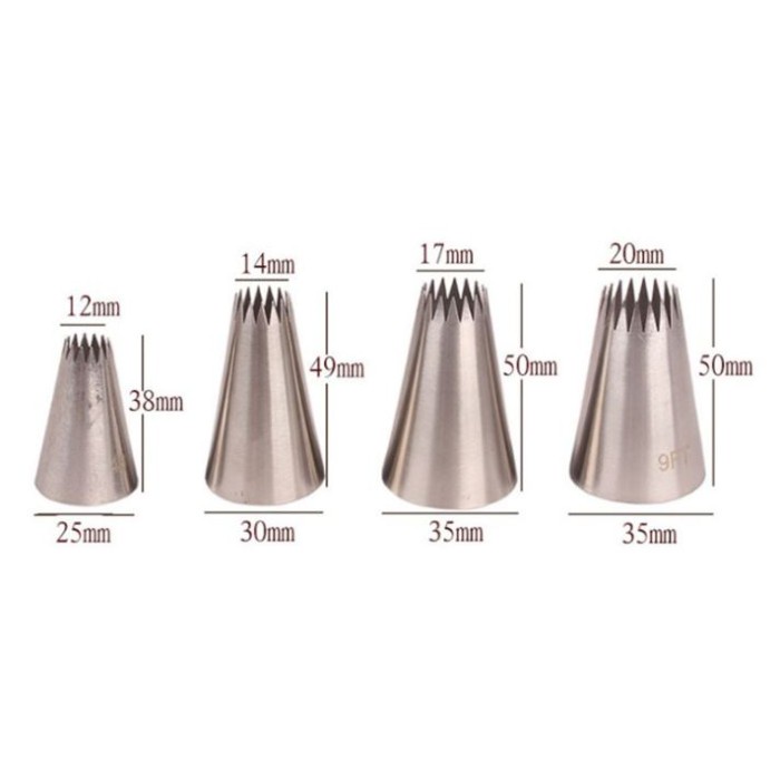 Jual Spuit Kue Set Kue Kering Sagu Churros Kue Semprit Tanpa Sambungan ...