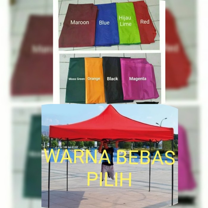 Jual ds44001 Atap Tenda Lipat Terpal Tenda Matic Kain Tenda Cafe Gt040B ...