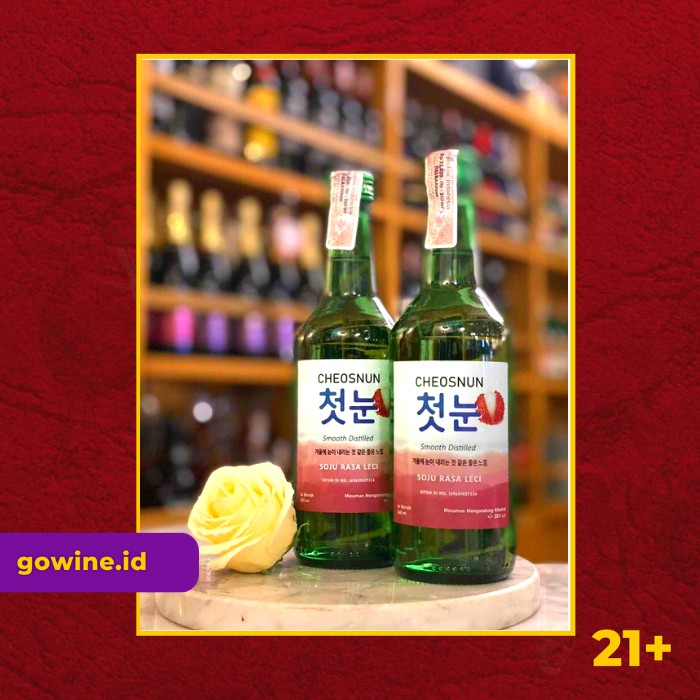 Jual Promo 2 Botol!! Cheosnun Soju 360ml Lychee / Leci (ORI dan Resmi ...