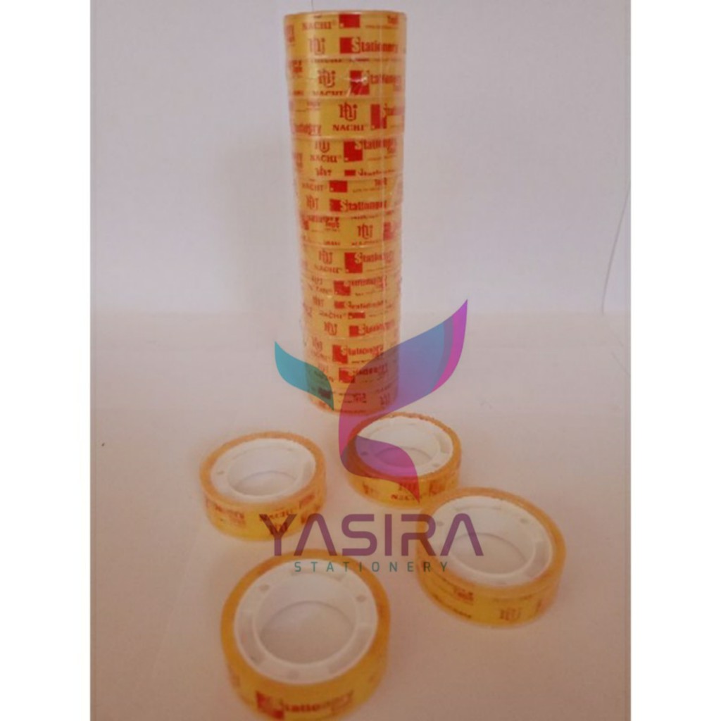 Jual ( 135 Gram SATU SLOP 12 PCS ) Solatip / Selotip / Isolasi Bening ...