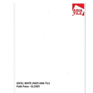 Jual EXCEL GLOSSY UK.20X25 DINDING LANTAI KERAMIK ASIA TILE | Shopee ...