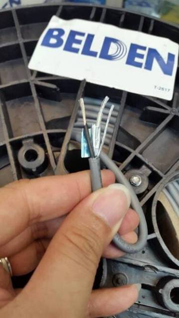 Jual Kabel belden 8760 twisted shielded 1 pair 18 awg | Shopee Indonesia