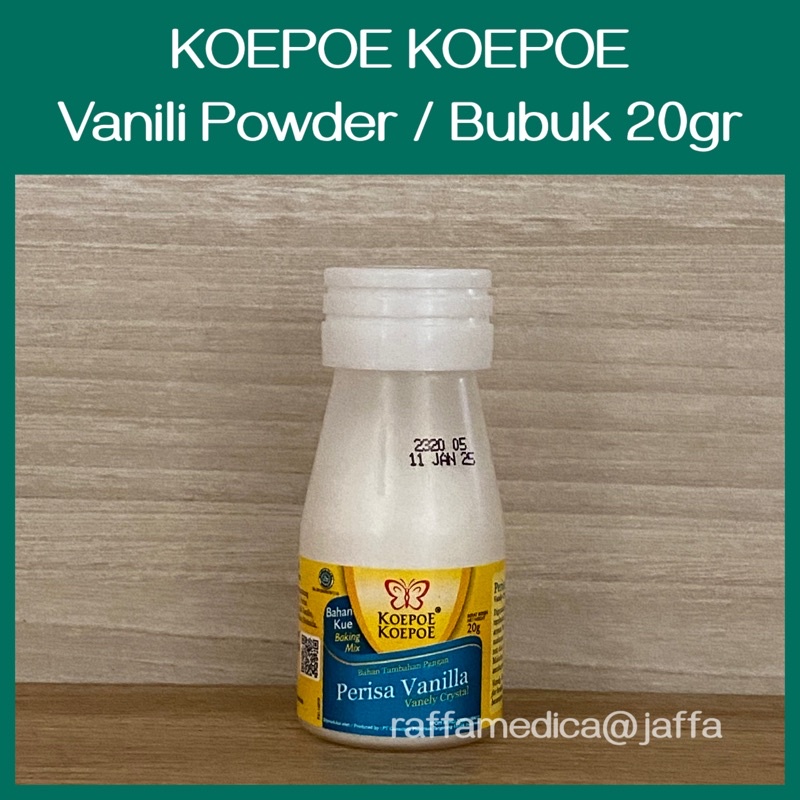 Jual Vanili Powder / Bubuk 20gr KOEPOE KOEPOE | Shopee Indonesia